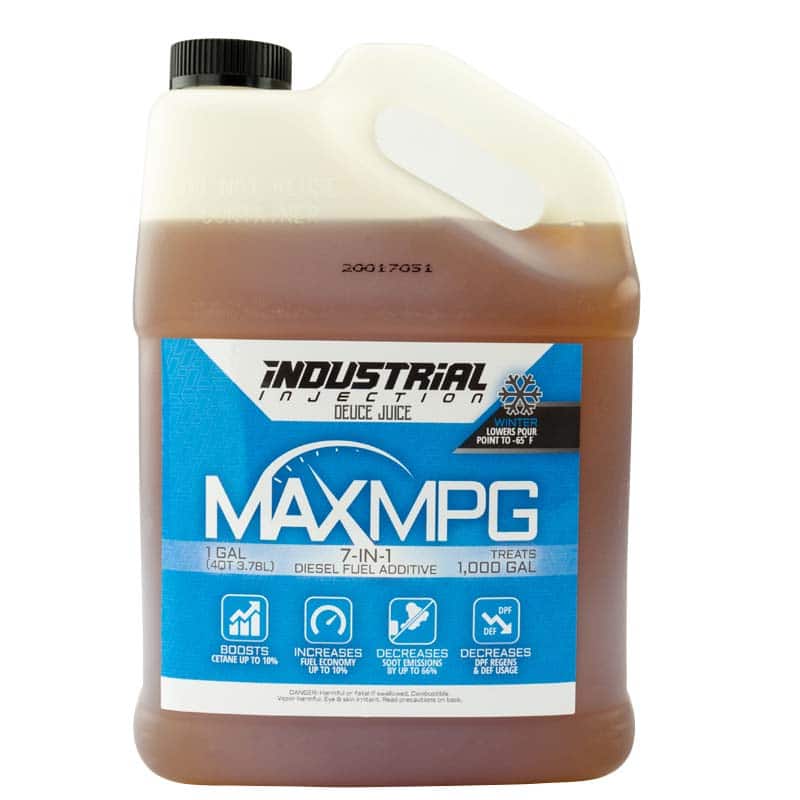 MaxMPG Winter Diesel Fuel Additive 1 Gallon Bottle | Industrial Injection